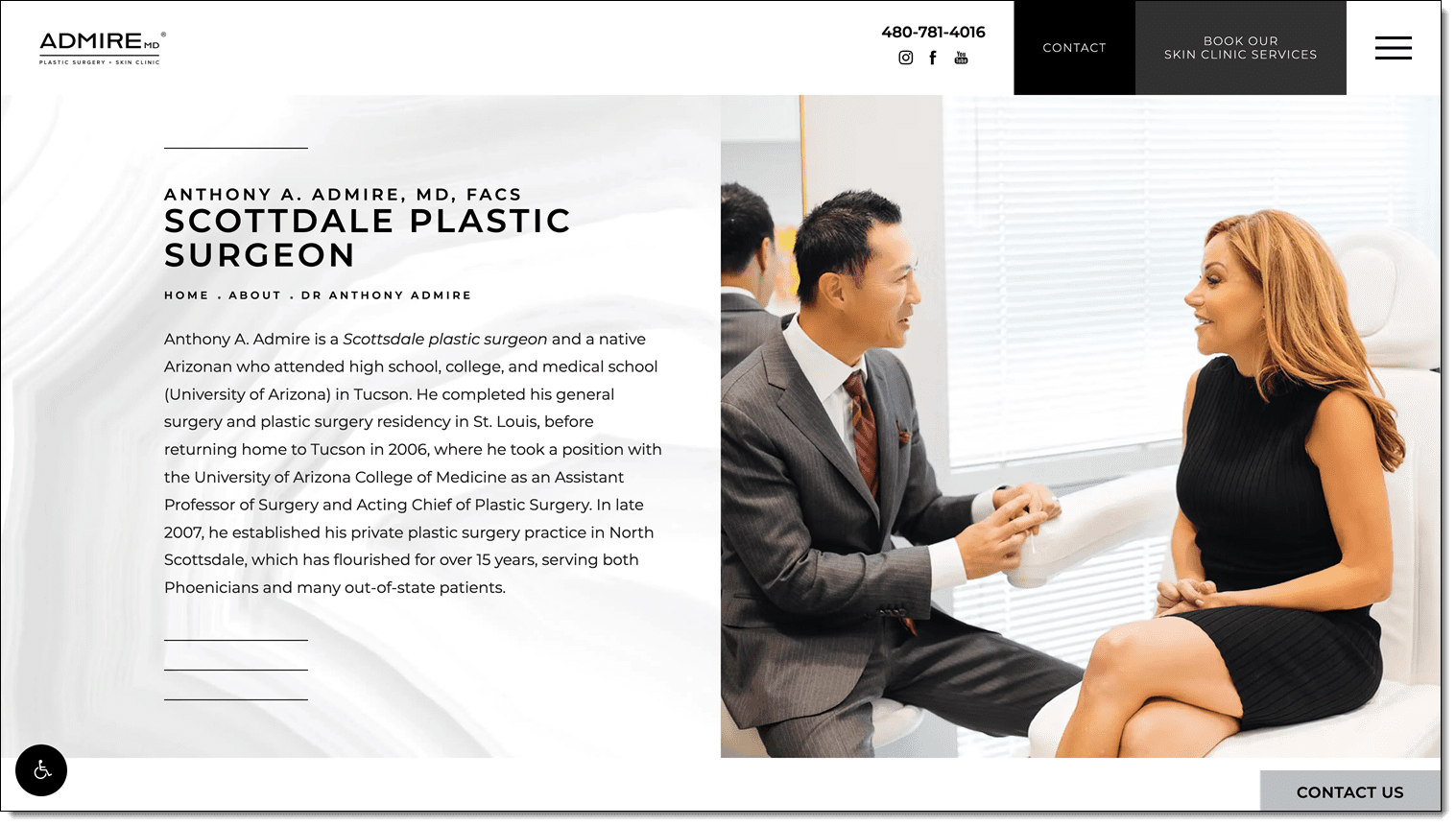 Meet Dr. Anthony A. Admire of AdmireMD Plastic Surgery + Skin Clinic in ...