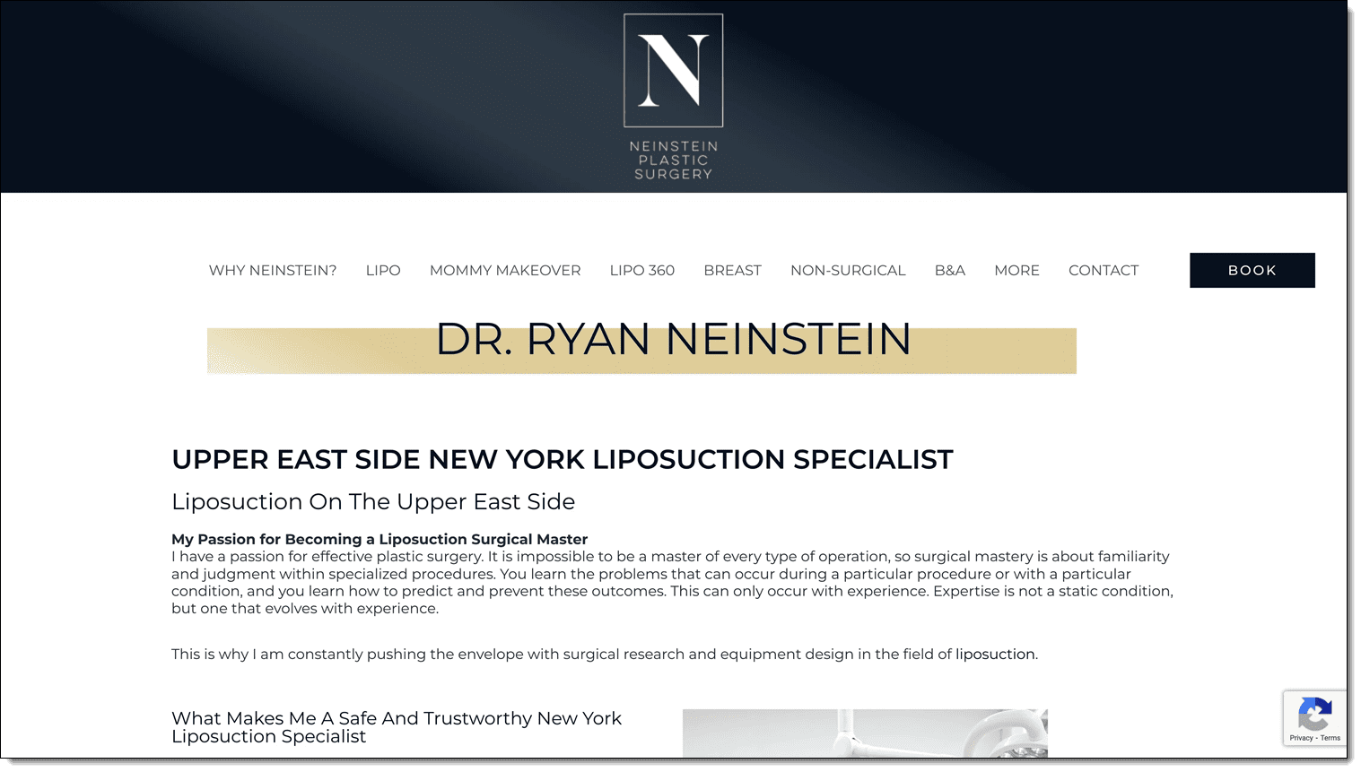 Meet Dr. Ryan Neinstein of Neinstein Plastic Surgery in New York, New ...