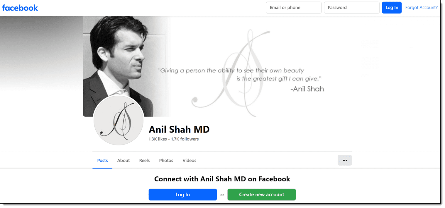 Meet Dr. Anil Shah of Anil Shah MD FACS in Chicago, Illinois - Doctor Marketing, MD™