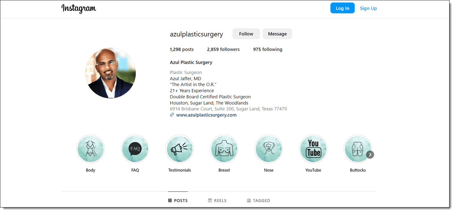 Meet Dr. Azul Jaffer of Azul Plastic Surgery in Houston, Texas - Doctor ...