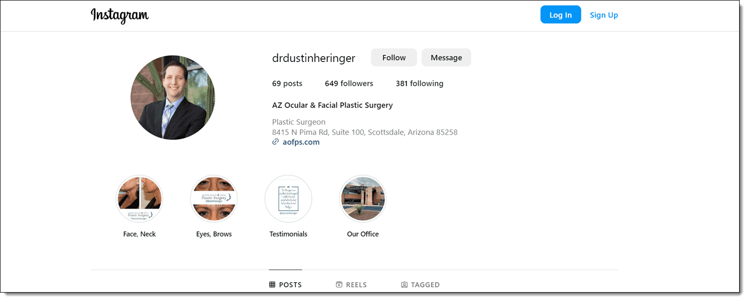 Meet Dr. Dustin Heringer of Arizona Ocular and Facial Plastic Surgery ...