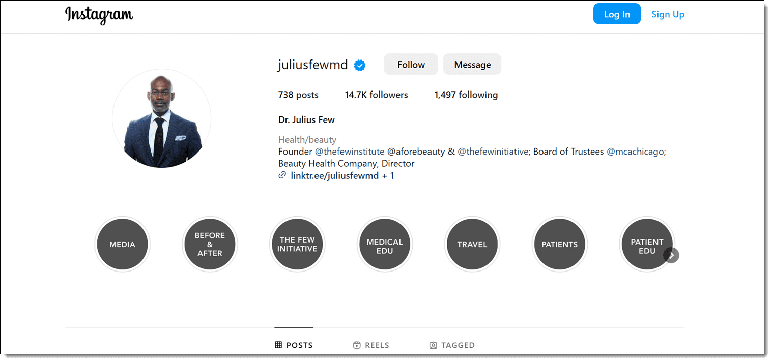 Meet Dr. Julius Few of The Few Institute in Chicago, Illinois - Doctor ...