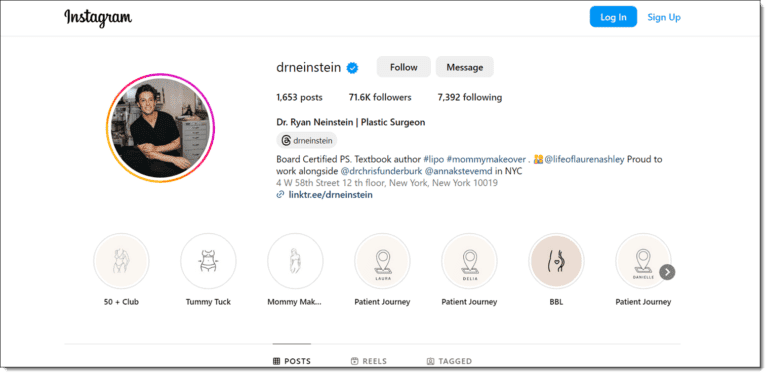 Meet Dr. Ryan Neinstein of Neinstein Plastic Surgery in New York, New ...