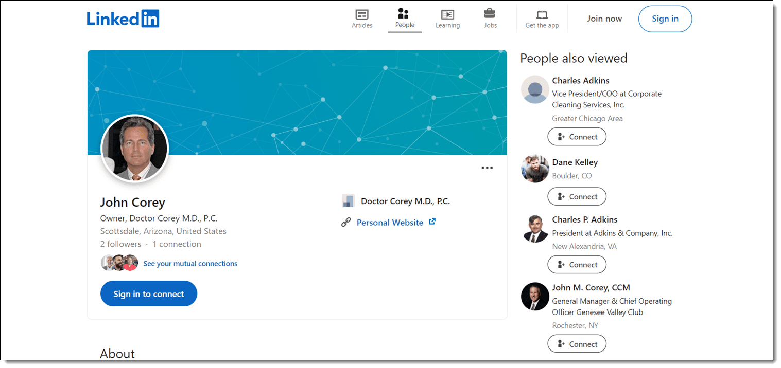 Meet Dr. John J. Corey of John J. Corey, MD - Aesthetic Plastic Surgery in Phoenix, Arizona ...