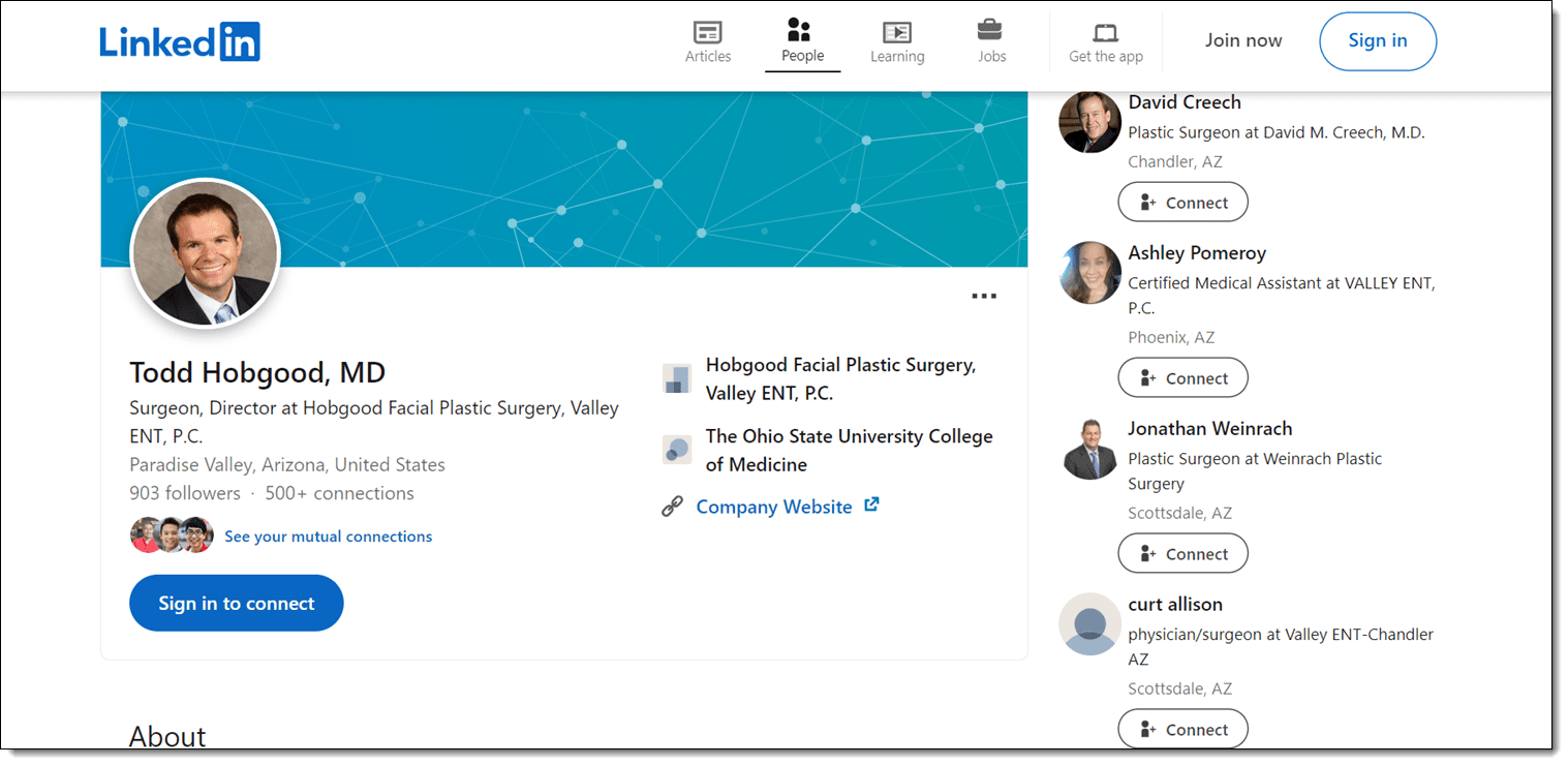 Meet Dr. Todd C. Hobgood of Hobgood Facial Plastic Surgery in Phoenix ...