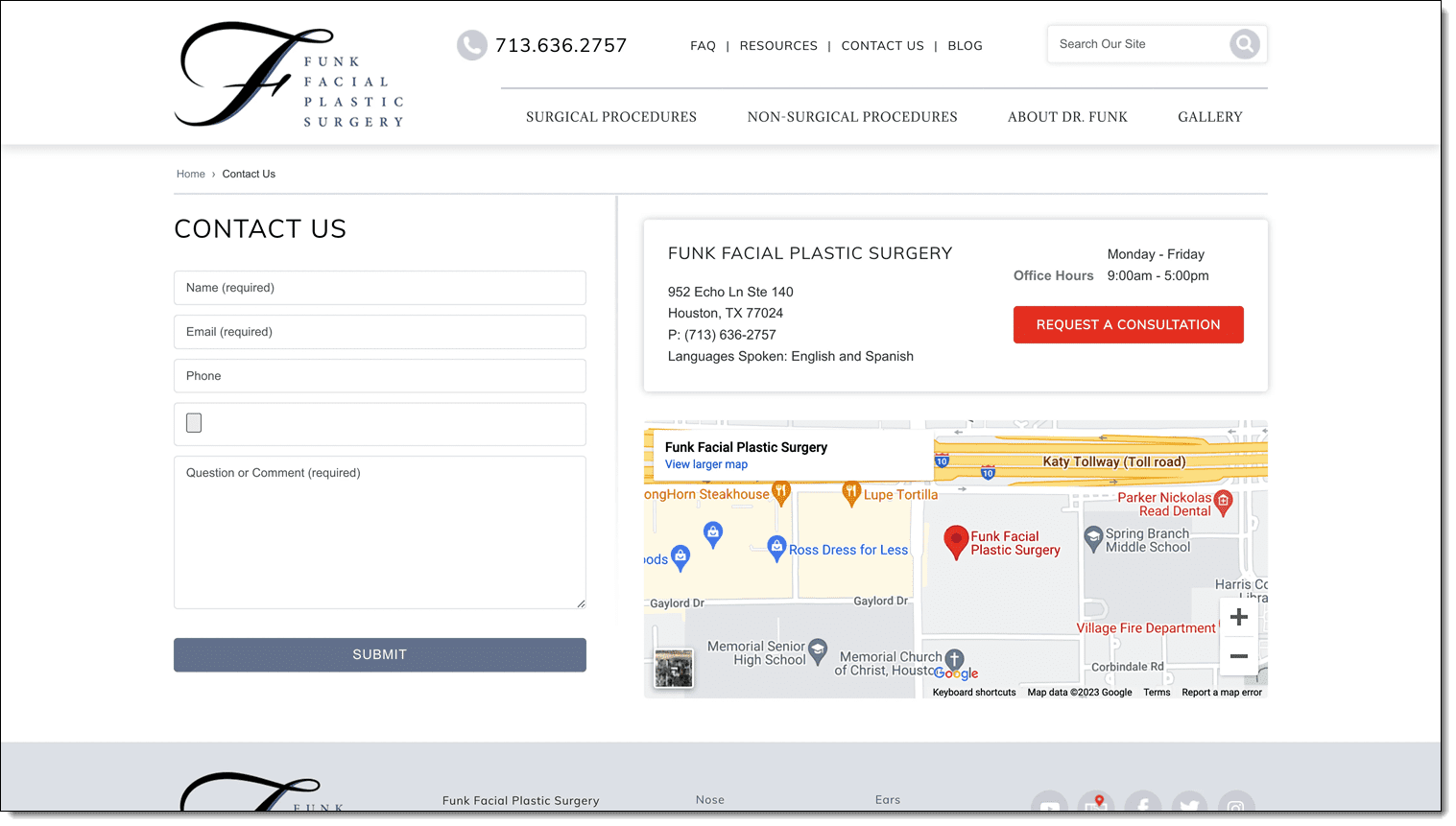 Meet Dr. Etai Funk of Funk Facial Plastic Surgery in Houston, Texas ...