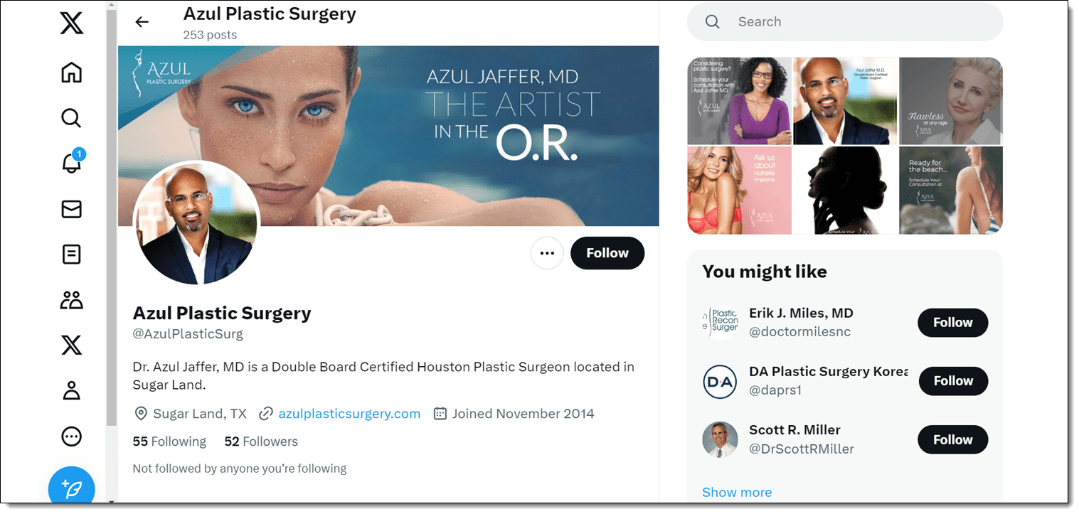 Meet Dr. Azul Jaffer of Azul Plastic Surgery in Houston, Texas - Doctor ...