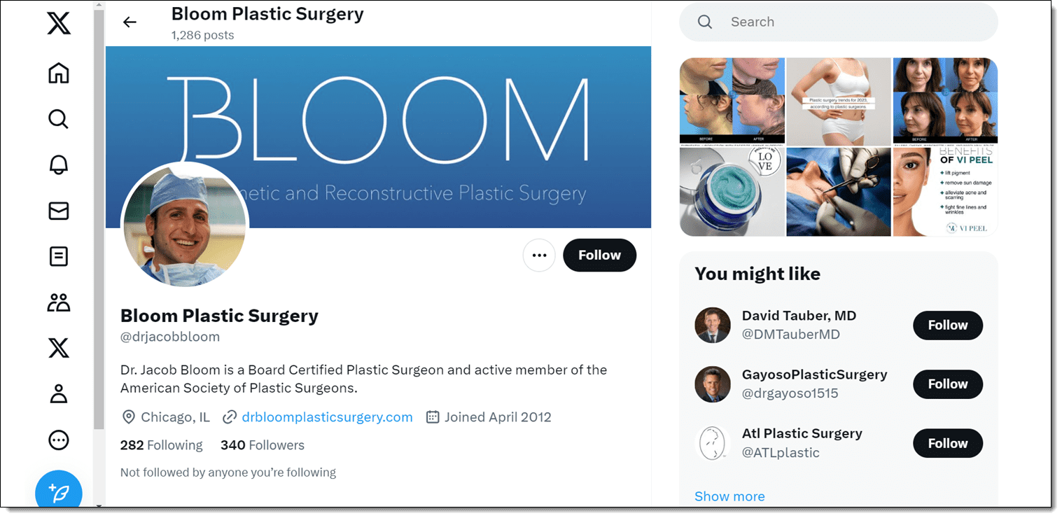 Meet Dr. Jacob Bloom of Bloom Plastic Surgery in Chicago, Illinois ...