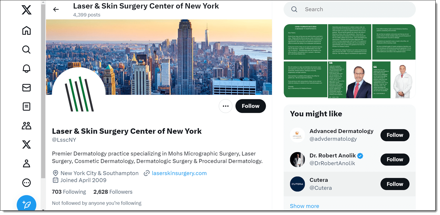 Meet Dr. Stelios C. Wilson of Laser & Skin Surgery Center in New York ...