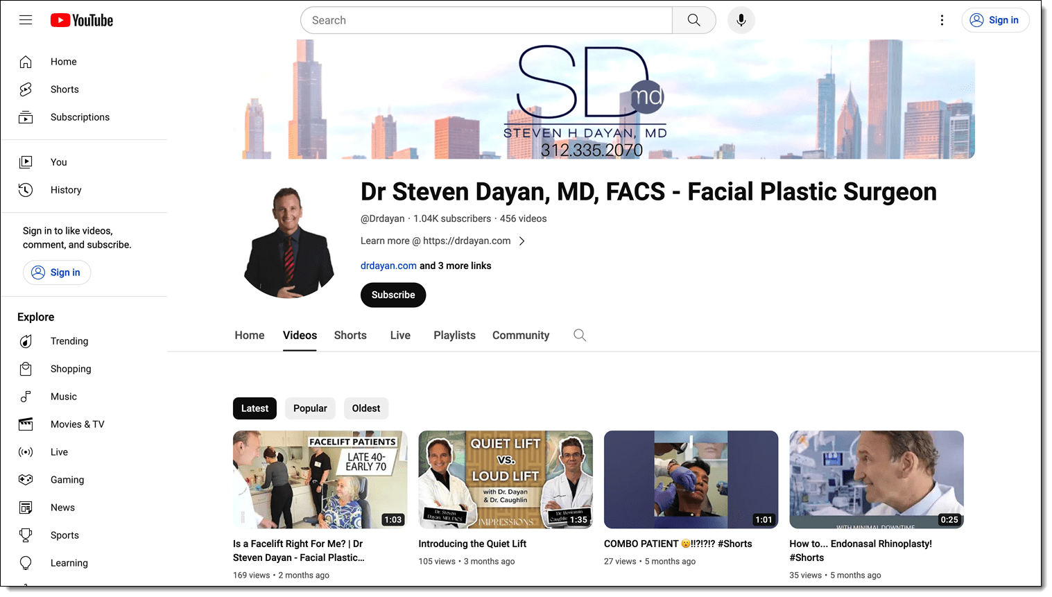 Meet Dr. Steven Dayan of Dr. Steven Dayan, MD, FACS in Chicago ...