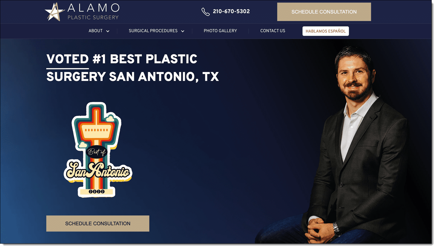 Meet Dr. William B. Albright of Alamo Plastic Surgery in San Antonio ...