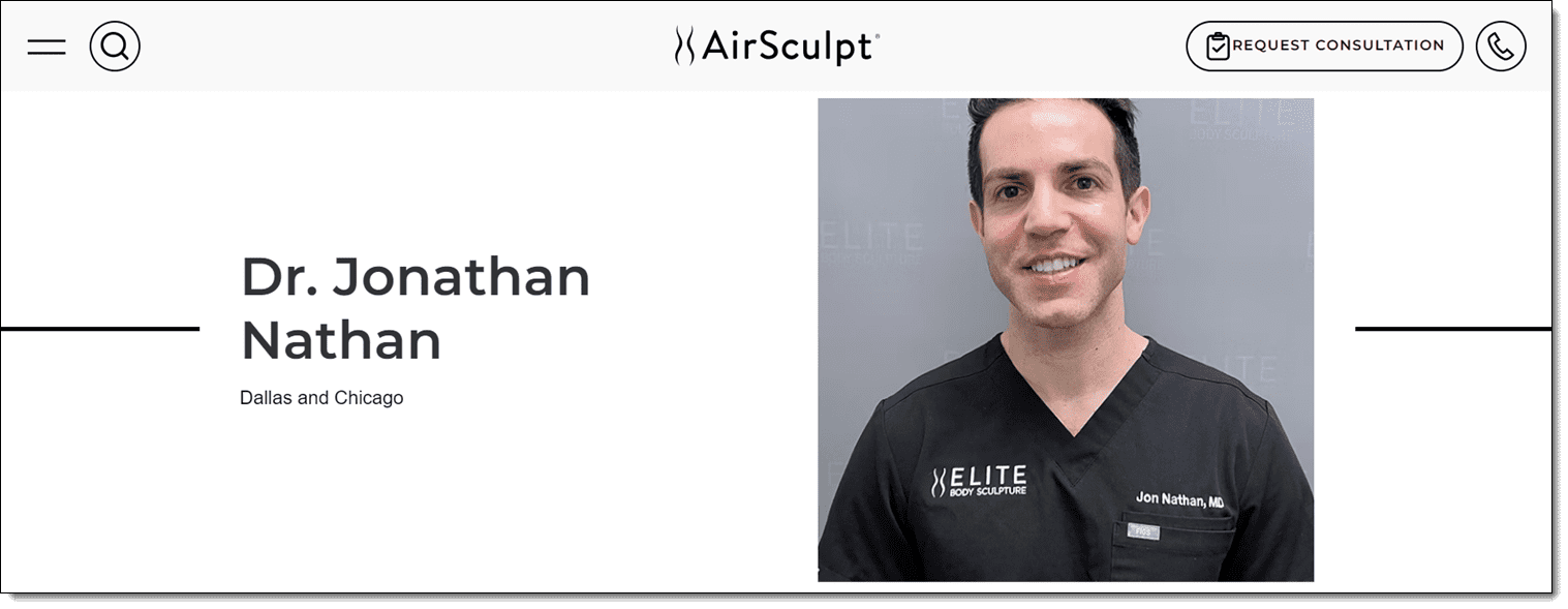 Meet Dr. Jonathan Nathan of AirSculpt in Dallas, Texas - Doctor Marketing, MD™