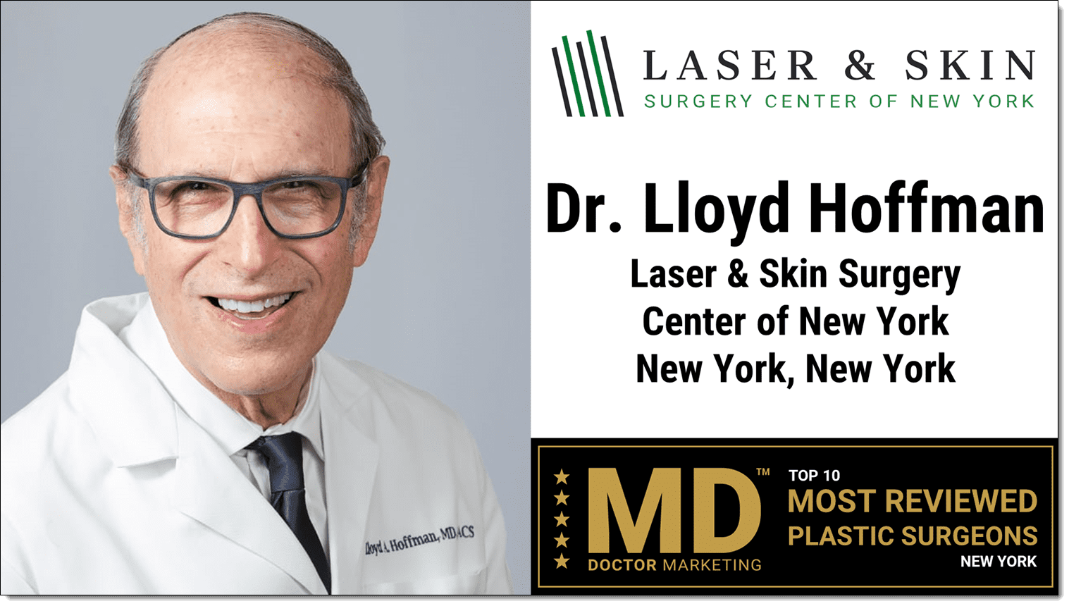 Top 10 Best Reviewed Plastic Surgeons in New York, NY - Doctor Marketing, MD™