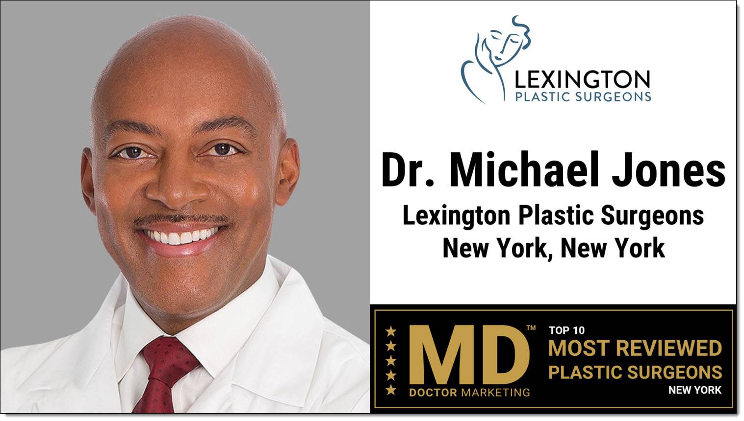 Top 10 Best Reviewed Plastic Surgeons in New York, NY - Doctor Marketing, MD™