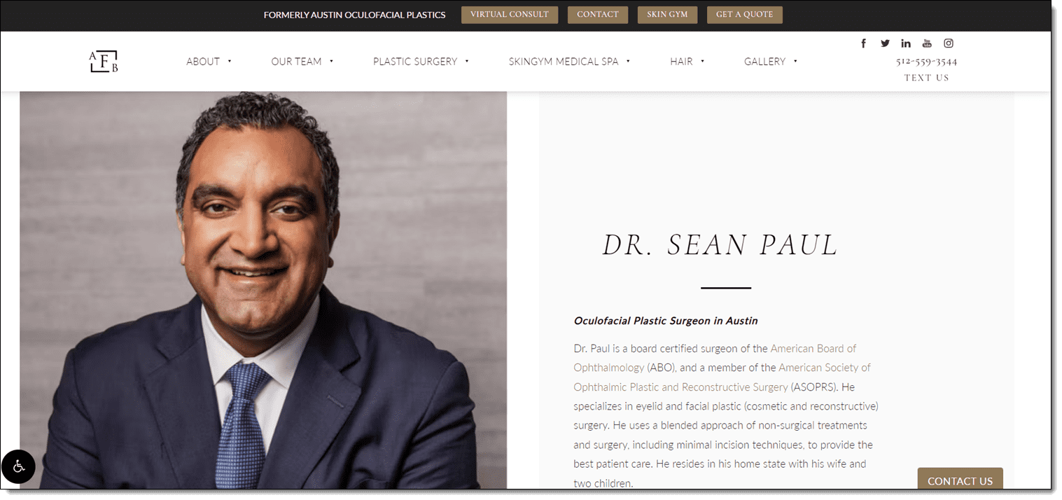 Meet Dr. Sean Paul of Austin Face & Body in Austin, Texas - Doctor ...