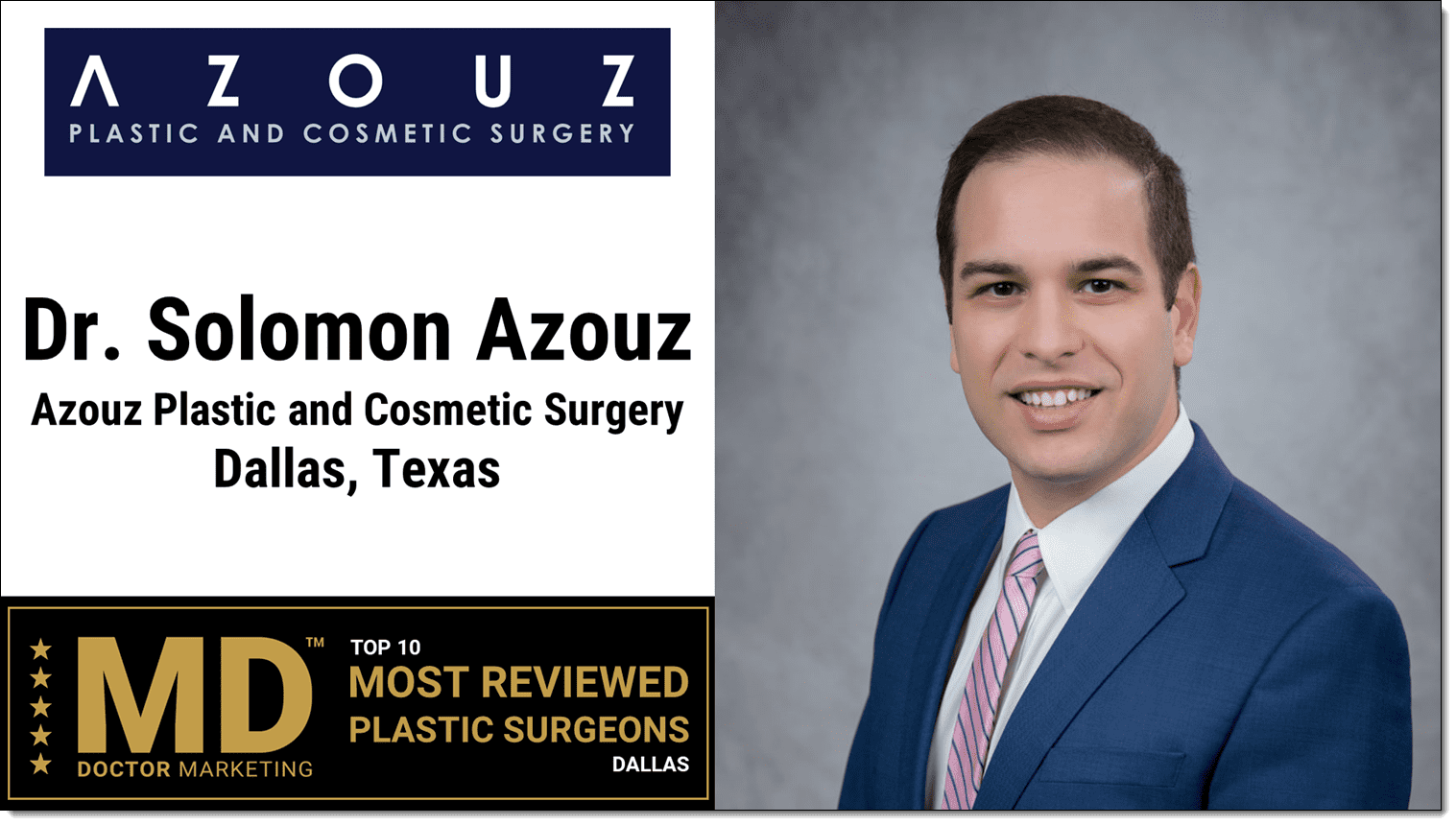 Top 10 Best Reviewed Plastic Surgeons in Dallas, TX - Doctor Marketing, MD™