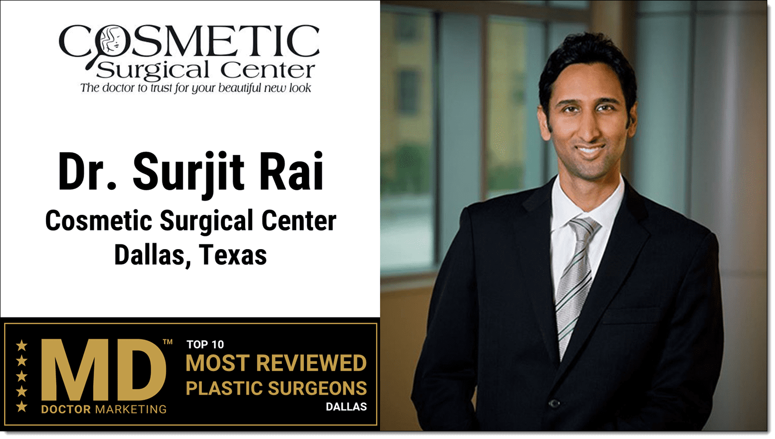 Top 10 Best Reviewed Plastic Surgeons in Dallas, TX - Doctor Marketing, MD™