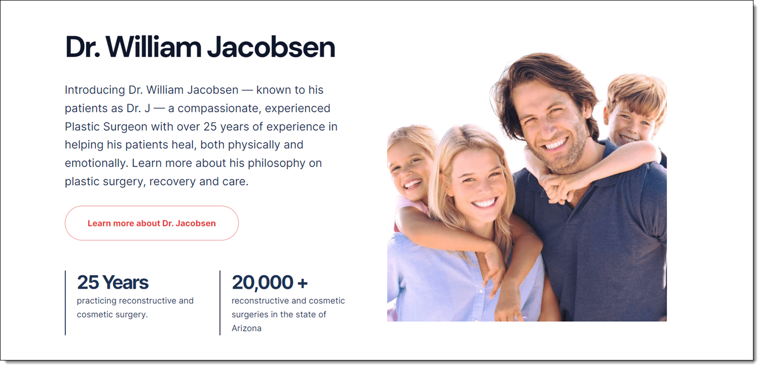 Meet Dr. William Jacobsen of Dr. William M. Jacobsen Plastic Surgery in ...