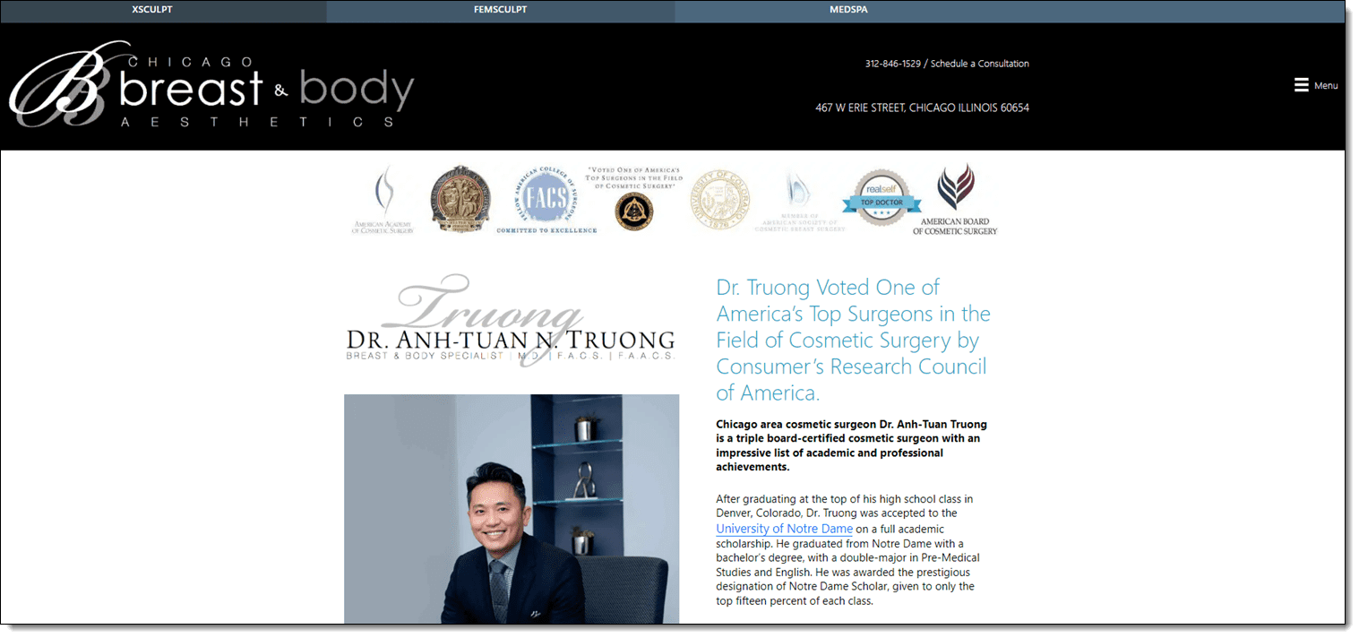 Meet Dr. Anh-Tuan Truong of Chicago Breast & Body Aesthetics in Chicago, Illinois - Doctor ...