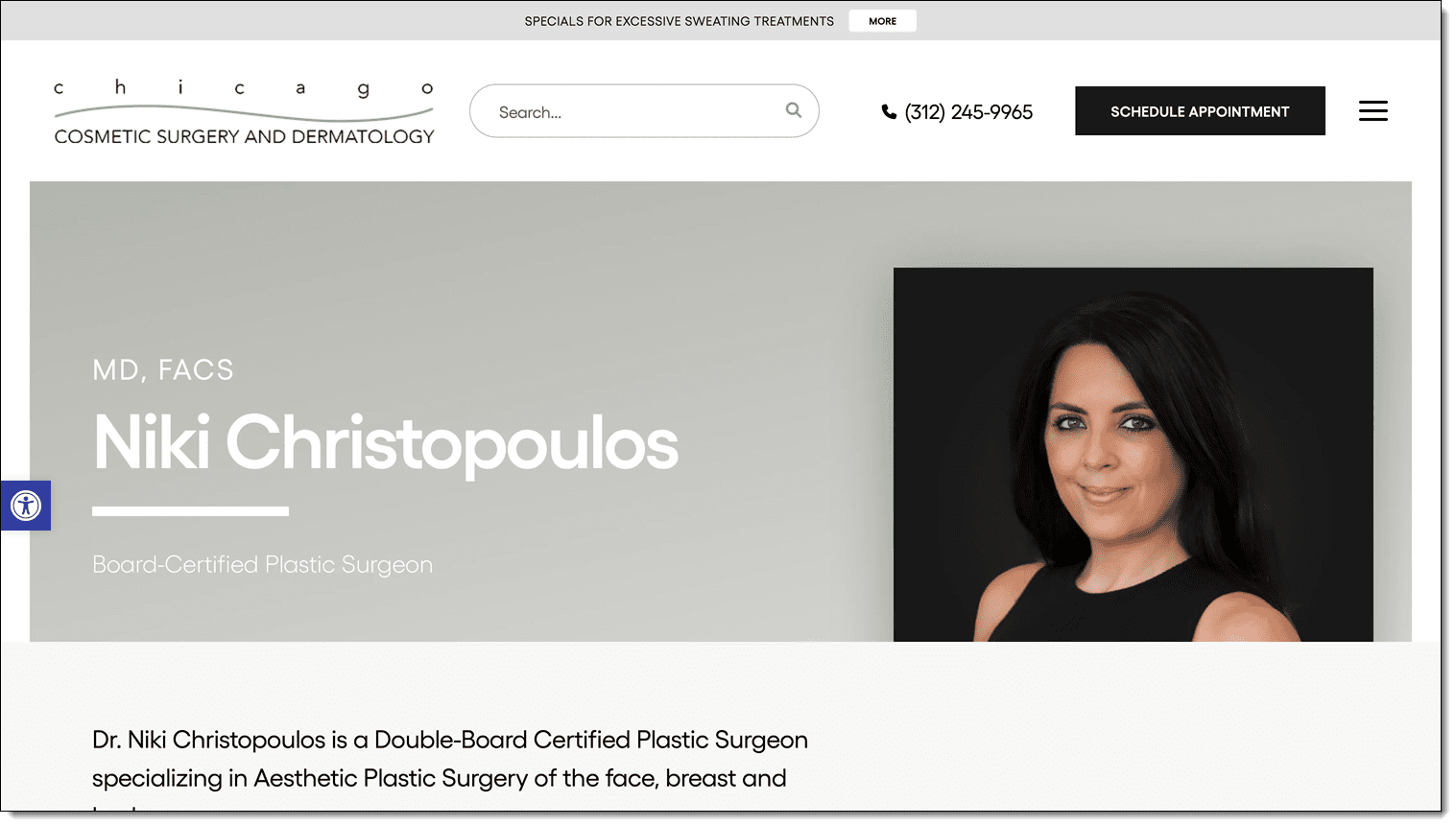 Meet Dr. Niki Christopoulos of Chicago Cosmetic Surgery and Dermatology ...