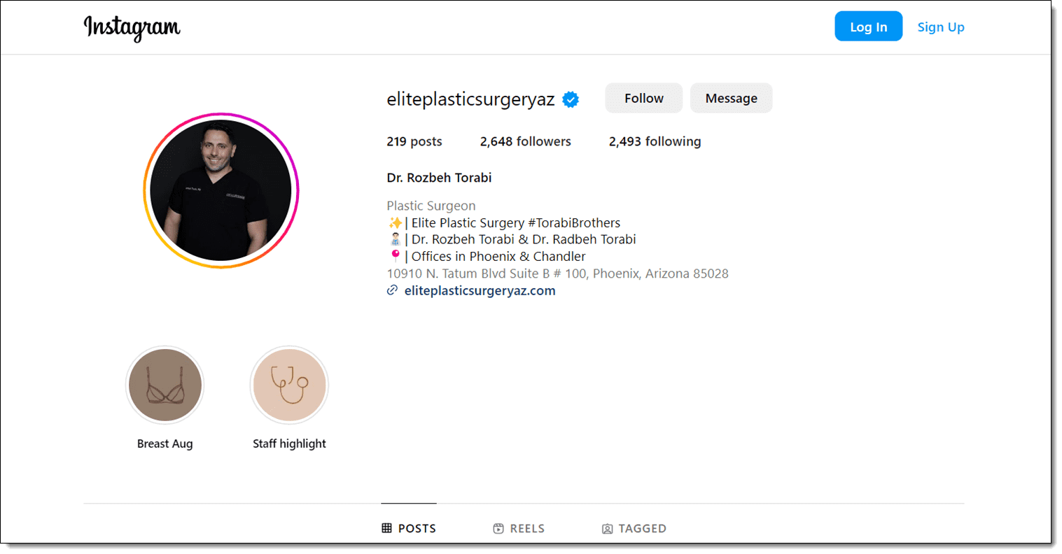 Meet Dr. Rozbeh Torabi of Elite Plastic Surgery in Phoenix, Arizona ...