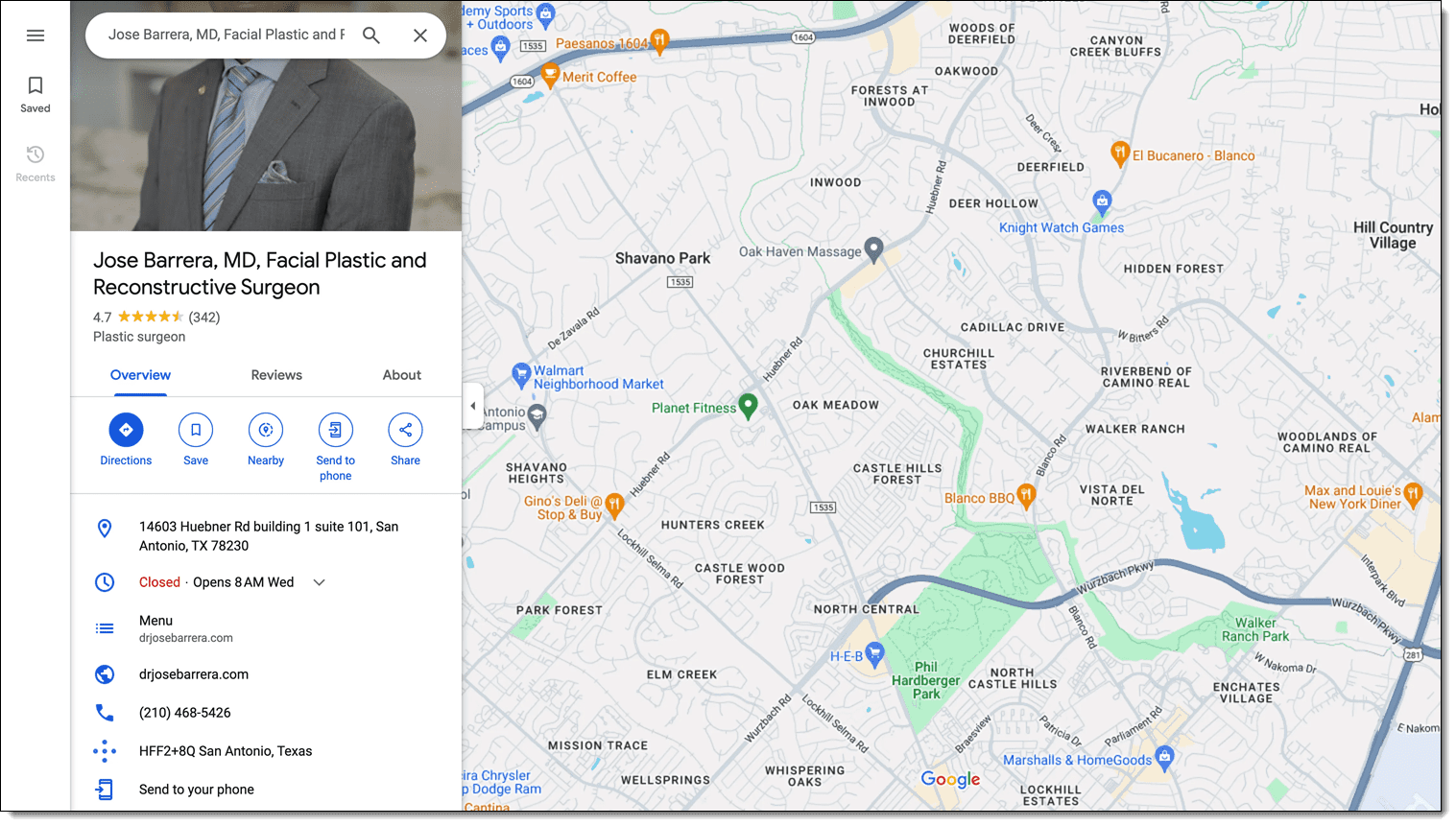 Meet Dr. Jose Barrera of Jose Barrera Facial Plastic and Reconstructive Surgeon in San Antonio ...