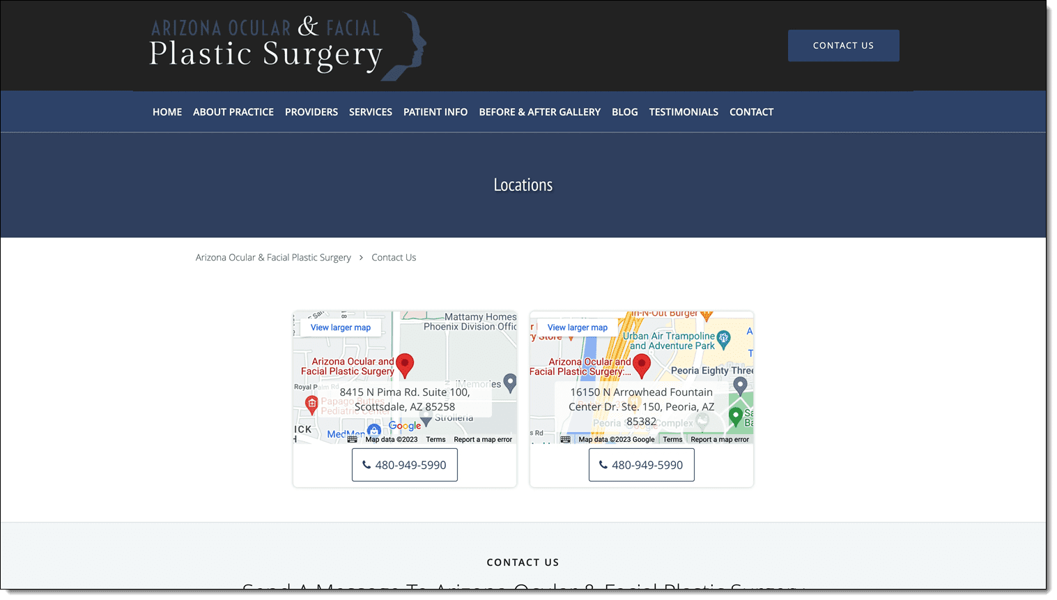 Meet Dr. Dustin Heringer of Arizona Ocular and Facial Plastic Surgery ...