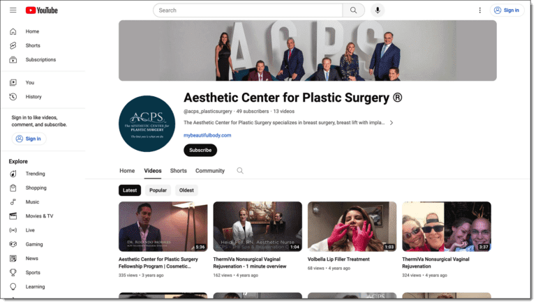 Meet Dr. Henry Mentz of Aesthetic Center for Plastic Surgery in Houston ...