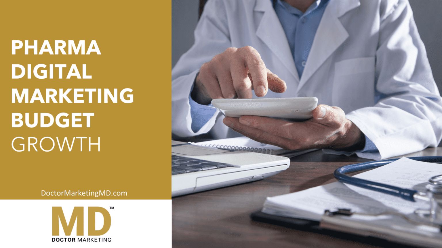 Pharma Digital Marketing Budget Growth - Doctor Marketing, MD™