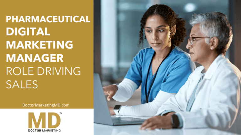 Pharmaceutical Digital Marketing Manager Role Driving Sales - Doctor ...