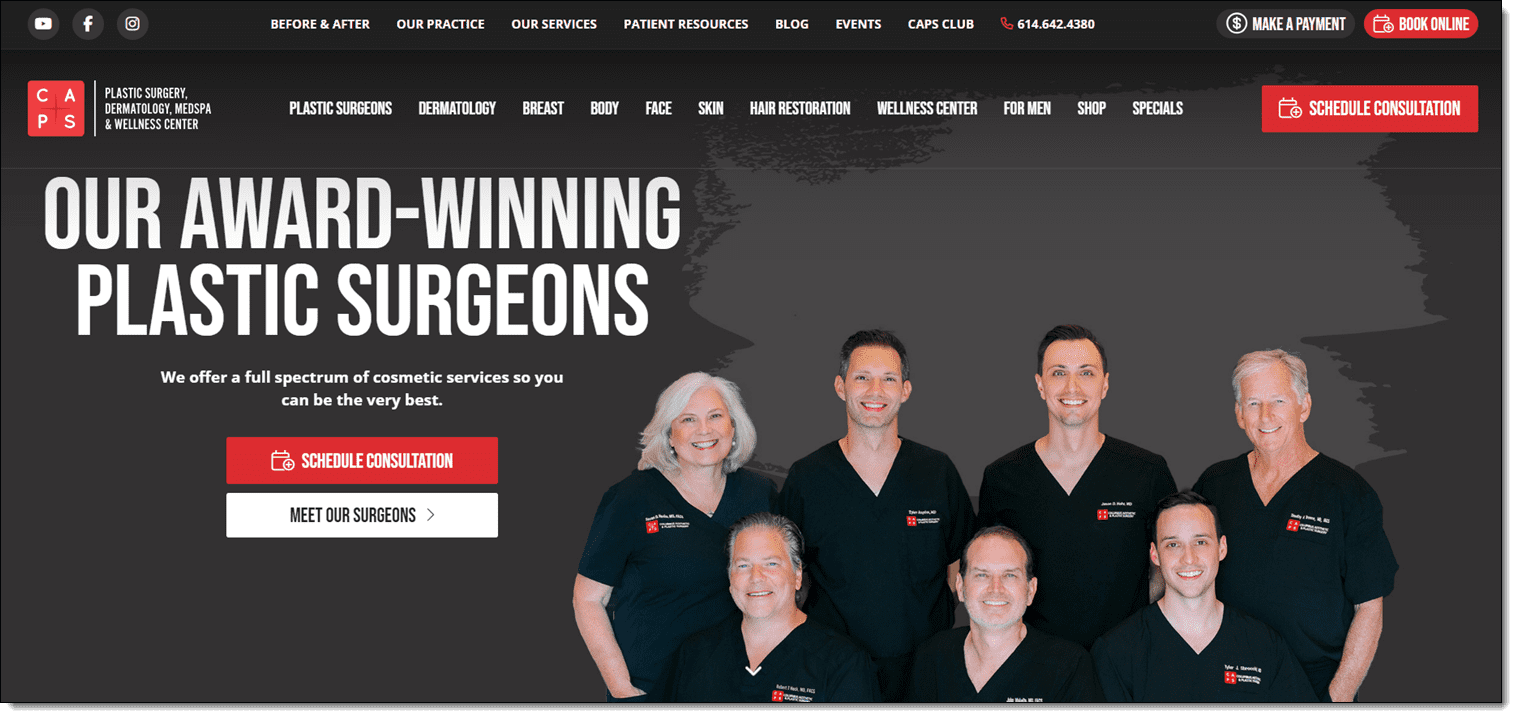 Meet Dr. Tyler Angelos of Columbus Aesthetic & Plastic Surgery in ...