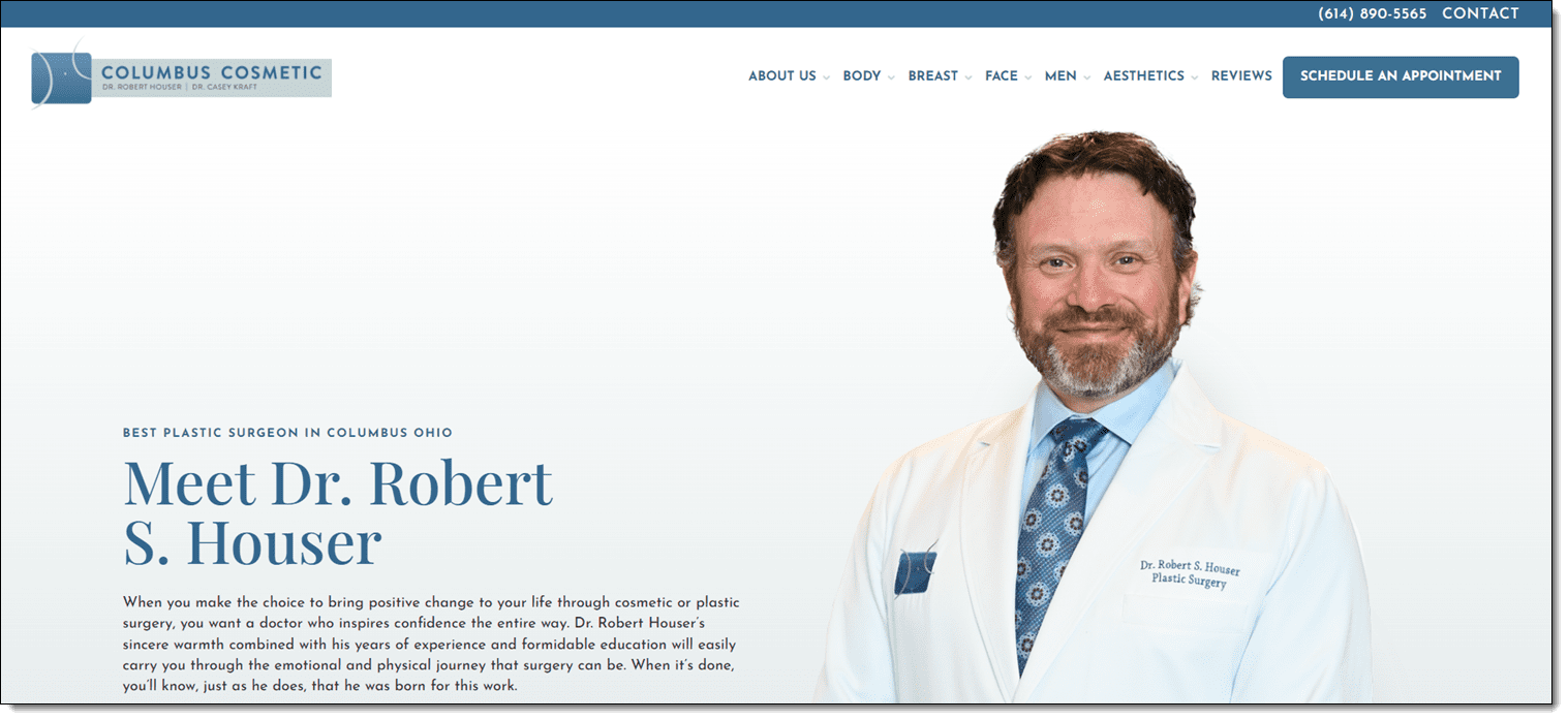 Meet Dr. Robert Houser of Columbus Cosmetic in Columbus, Ohio - Doctor ...