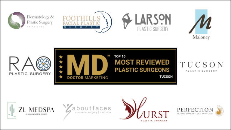 Top 10 Best Reviewed Plastic Surgeons in Tucson, AZ - Doctor Marketing, MD™